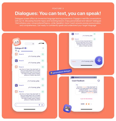 Speakly AI Powered Language Learning UI UX Design On Behance