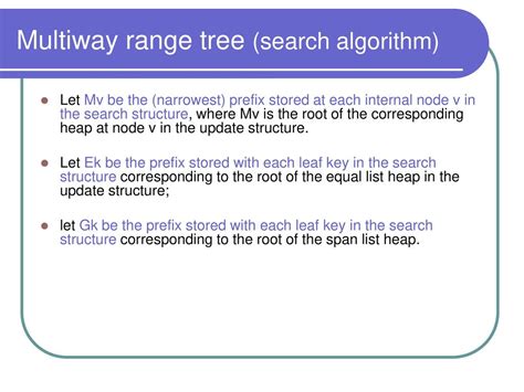 Multiway Range Trees Scalable Ip Lookup With Fast Updates Ppt Download