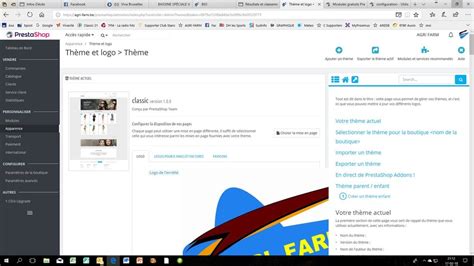configuration utilisation de prestashop configuration et