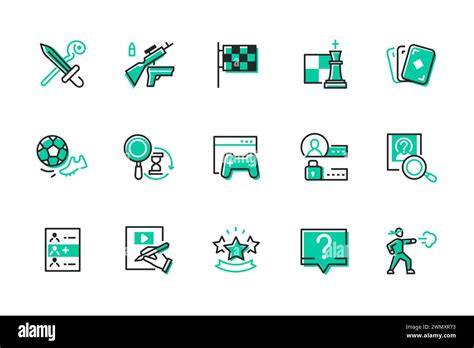 Hobbies And Entertainment Set Of Line Design Style Icons Stock Vector Image And Art Alamy