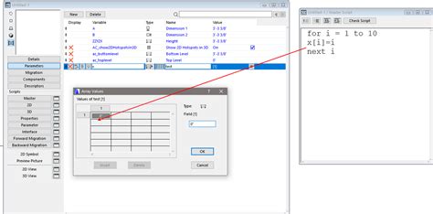 Solved How To Insert Array Values Graphisoft Community