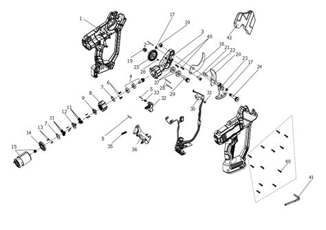 Dewalt Dcmpp568n Xr 18v Powered Pruner Spare Parts Spare Dcmpp568n From