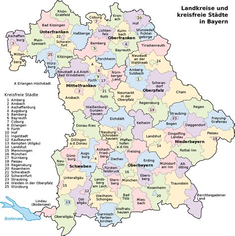 Map Of Bavaria 2008 Full Size
