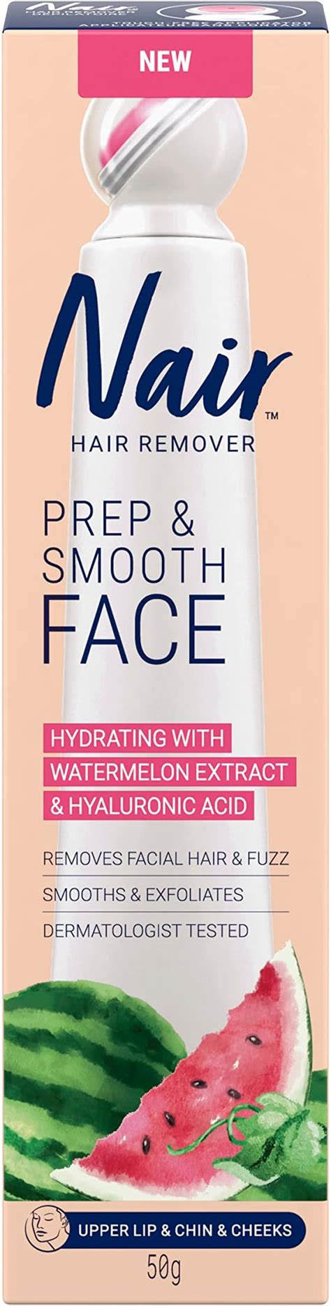 Nair Prep And Smooth Face Facial Hair Remover Touch Free Hair Removal