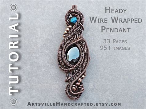 Wire Wrap Tutorial Wire Weaving Tutorial Wire Wrapping Tutorials Wire Jewelry Tutorial Wire