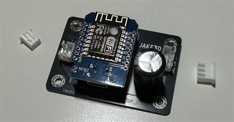 breakout board wemos d1 mini wled by jake90 download free stl model