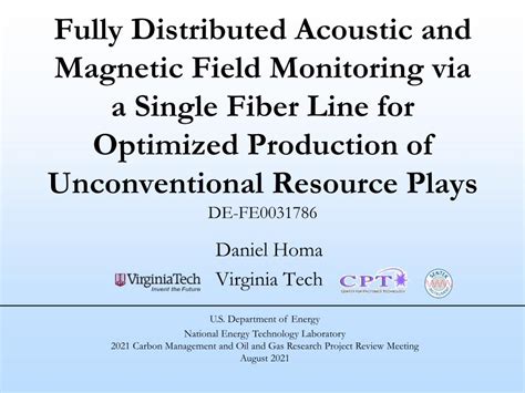 Pdf Fully Distributed Acoustic And Magnetic Field Monitoring
