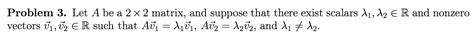linear algebra how do i prove that this matrix exists mathematics