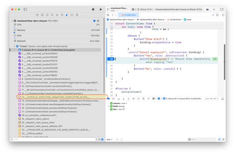 Ios Run Closure Immediately After Tapping Button On Alert Stack Overflow