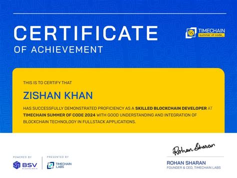 Zishan Khan On Linkedin Blockchain Web3 Timechainlabs