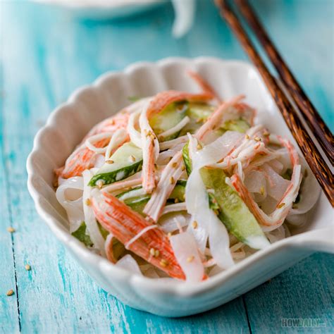 Shirataki Noodle Salad Quick And Easy Korean Style