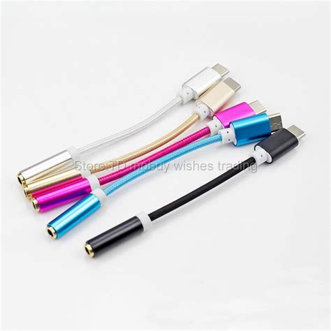 USB Type C Audio Kabel Type C Male Naar Mm Vrou Grandado