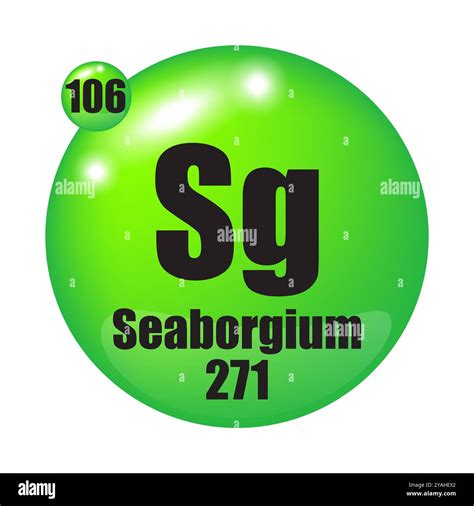Seaborgium Chemical Element Cut Out Stock Images And Pictures Alamy