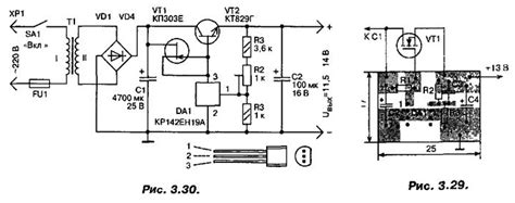 Стабилизатор напряжения на мощном полевом транзисторе Схема описание