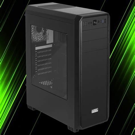 خرید و قیمت کیس کامپیوتر گرین Z Grand Blackخرید قطعات کامپیوتری زوبیک