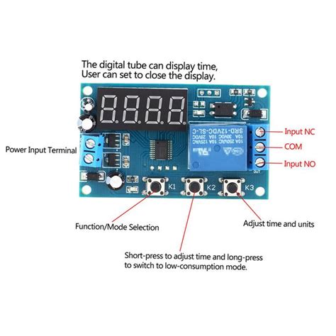 Precision Timing Control Multifunction Delay Time Module For Relay Cycles Nairobi Kenya