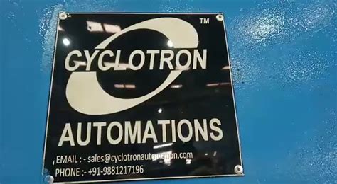 Video Cyclotron Robotics And Automation Pvt Ltd On Linkedin