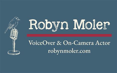 Robyn Moler Voice Over And On Camera Actor