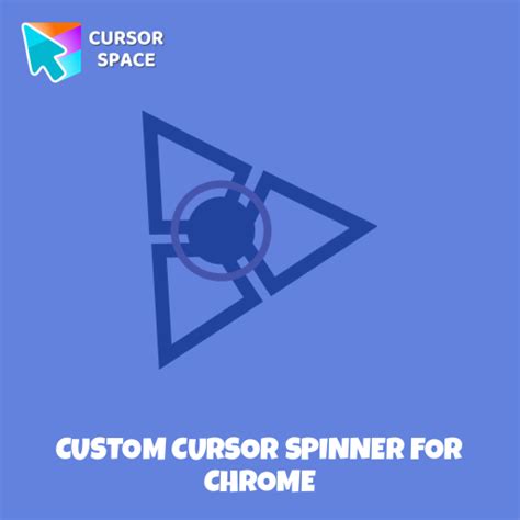 custom cursor custom cursor spinner for chrome cursor space