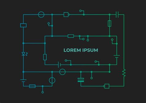 Circuit Board Pattern Royalty Free Vector Image