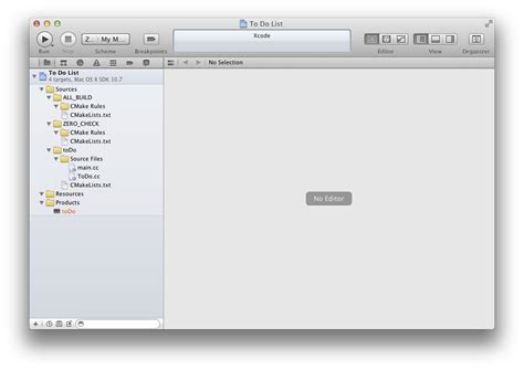 CMake Tutorial Chapter 2 IDE Integration JohnLamp Net