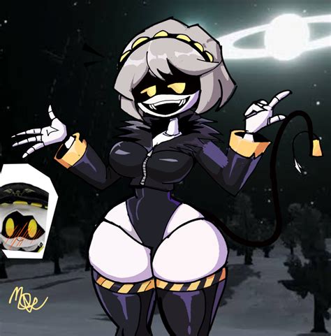 Rule 34 1boy 1girls Female Female Only Glitch Productions Grey Hair