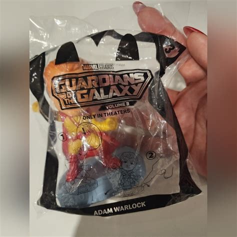 Mcdonalds Toys Guardians Of The Galaxy 223 Happy Meal Toy Adam Warlock Poshmark
