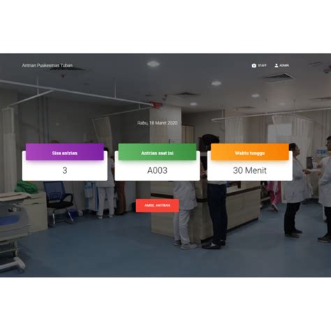 Source Code Aplikasi Antrian Klinik Puskesmas Rumah Sakit Tuban Web Desain