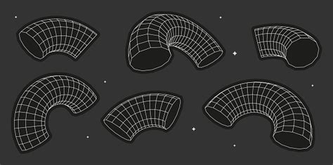 추상적 인 기하학적 모양 또는 트렌디 한 기하학적 모양의 집합은 잔인함에 영감을 불어 넣었습니다 3d 와이어프레임 모델이 있는