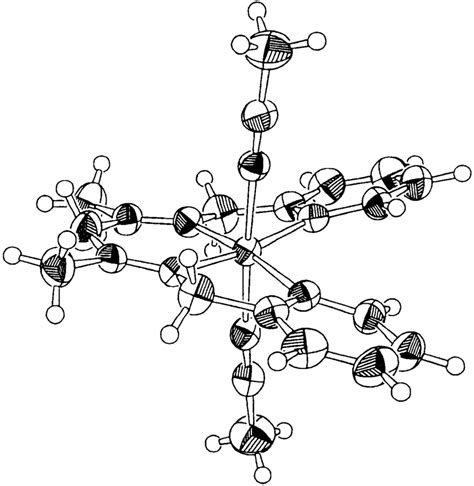 Molecular Structure Of The Cation Of 1 Showing The Atom Numbering