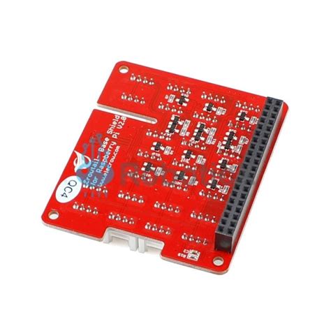 Base Shield For Raspberry Pi With Adc Chip Mcp3008 Roboticx