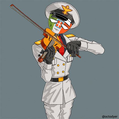 Kingdom Of Italy Playing The Violin Rcountryhumans