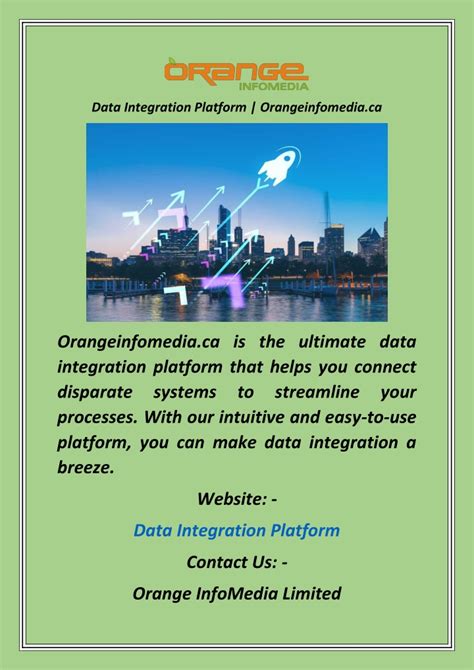 Ppt Data Integration Platform Orangeinfomediaca Powerpoint
