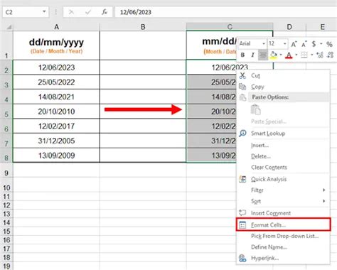 How To Change Date Format In Excel From Dd Mm Yyyy To Mm Dd Yyyy SpreadCheaters