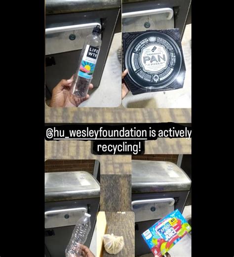 Cavell Williams On Linkedin Howard University Wesley Foundation Is Actively Recycling And