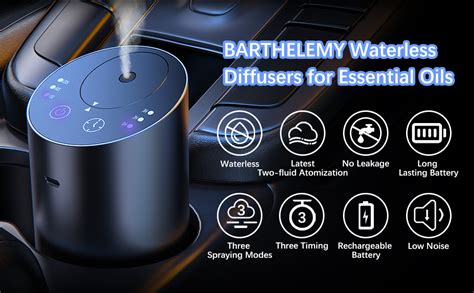 Barthelemy Aroma Diffuser Waterless Essential Oil Diffuser With Smart Cold Mist