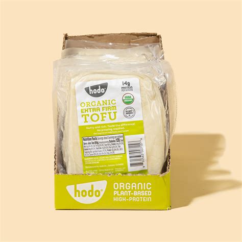 Organic Extra Firm Tofu 6 Pack Plant Based Recipes