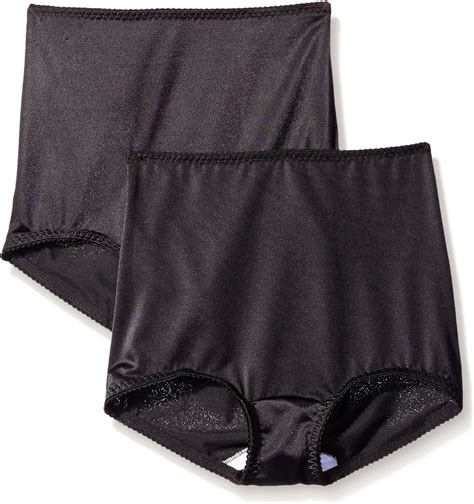 Hanes Womens Light Control Shapewear Brief Mhh051 2 Pack Uk