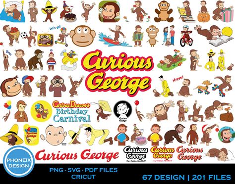 Vintage Curious George Clipart
