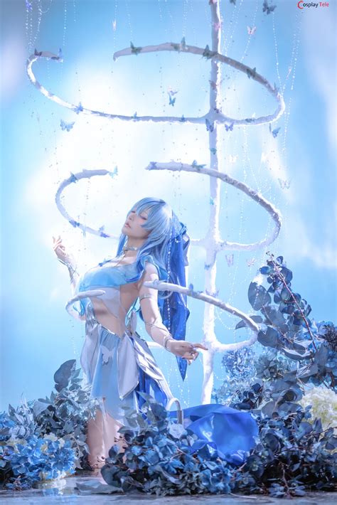 Hoshilily 星之迟迟 Cosplay The Shorekeeper Wuthering Waves 34 Photos Cosplaytele