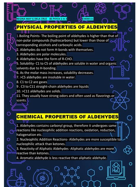 Chem Ketones And Aldehydes Physical And Chemical Properties Pdf