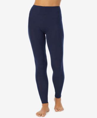 Cuddl Duds Softwear with Stretch High-Waist Leggings - Macy's