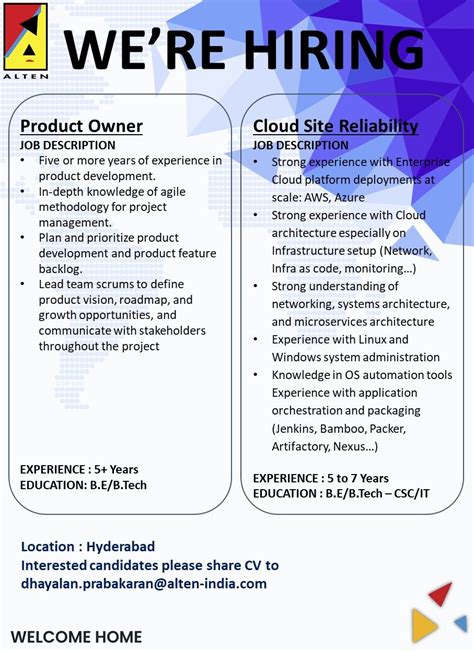 dhayalan p on linkedin altenindia immediatejoiners hiring alten