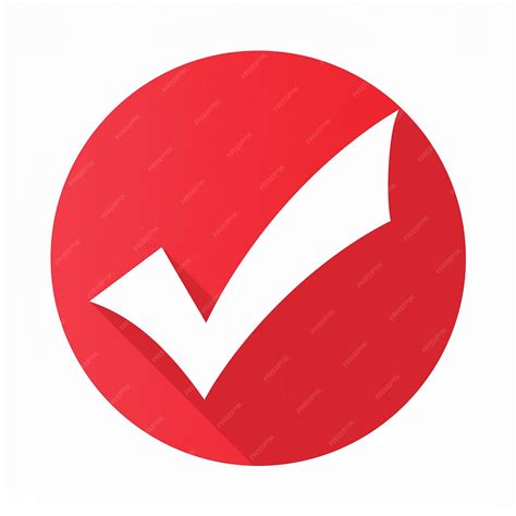 Un Círculo Rojo Con Una Flecha Blanca Que Dice Cheque En él Vector