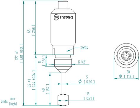 Rheonics Density And Viscosity Meter Inline Srd G1 2 Rheonics Support