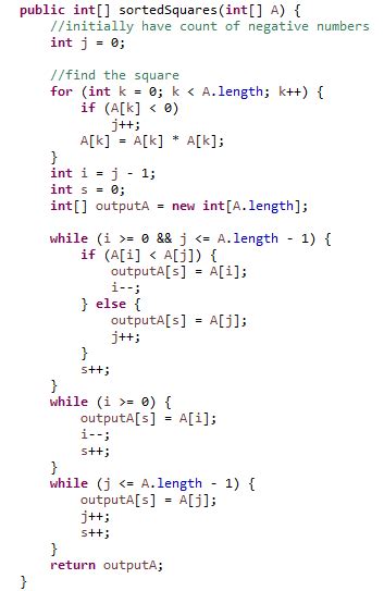 Leetcode Squares Of A Sorted Array By Himanshu Shukla Medium