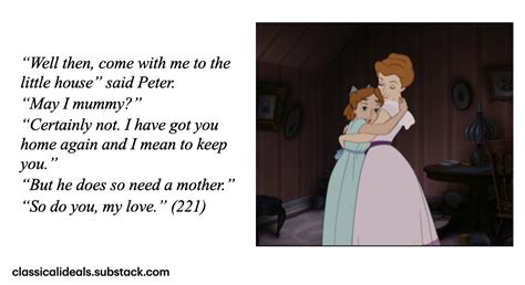 Peter Pan Mother Quote