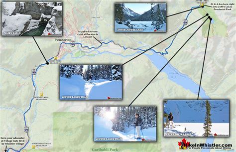 Joffre Lakes Snowshoe Whistler