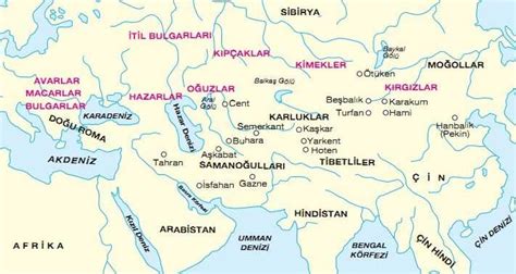 Orta Çağ da Türk Devlet ve Toplulukları Tarih Notlarım