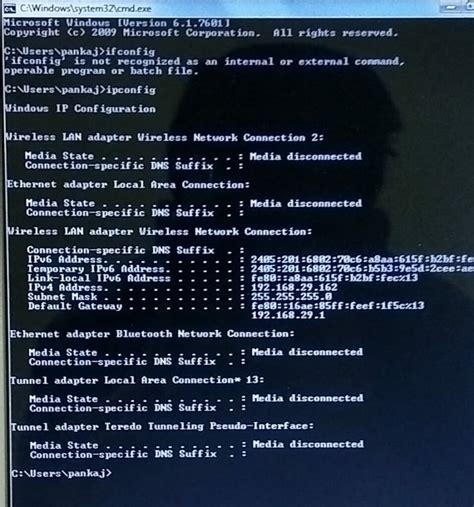 Ipconfig Vs Ifconfig Difference Between Ipconfig And Ifconfig